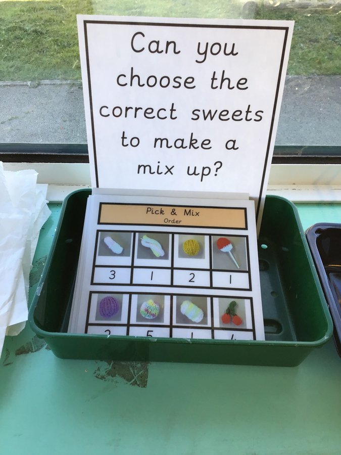 We Love Our Role Play Sweet Shop Roseberry Academy